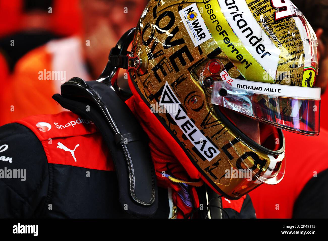 Singapore. 01st Oct, 2022. Charles Leclerc (MON) Ferrari. Singapore ...