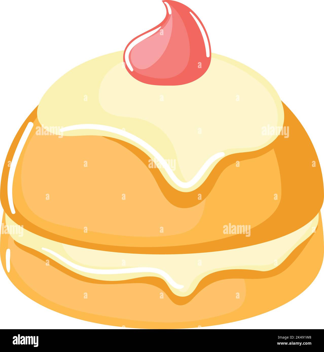 Fresh homemade puff pastry Stock Vector Images - Alamy