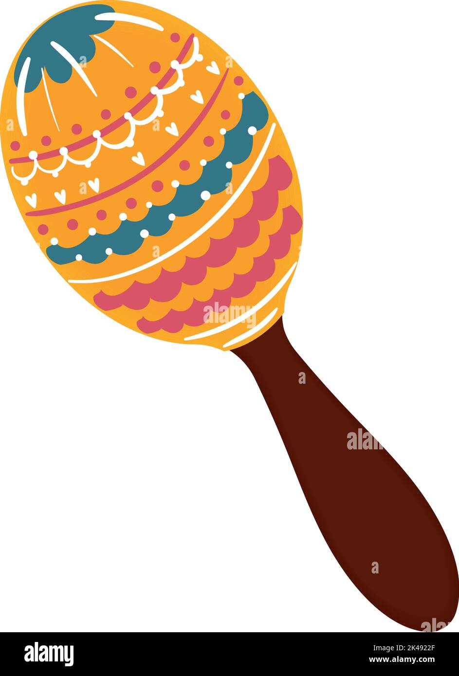 mexican maraca icon Stock Vector Image & Art - Alamy