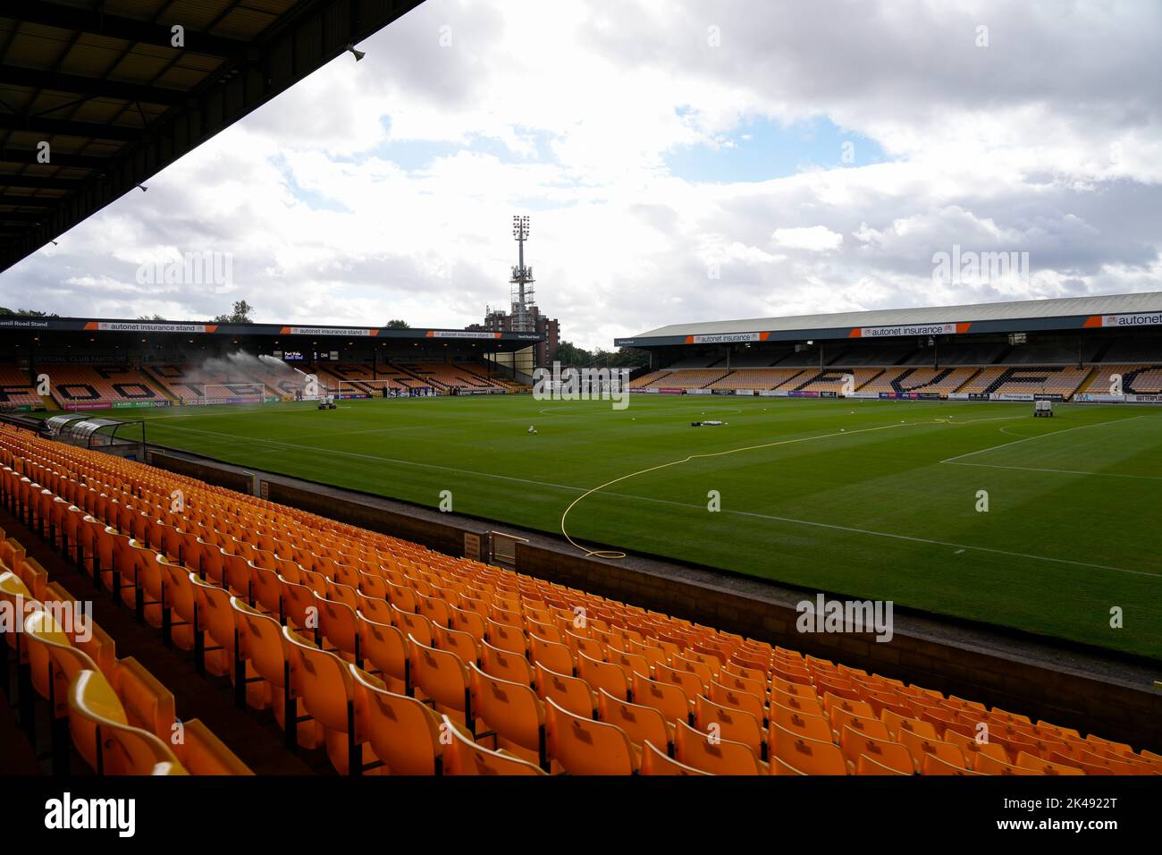 General view of the Vale Park Stadium before the Sky Bet League 1 match ...