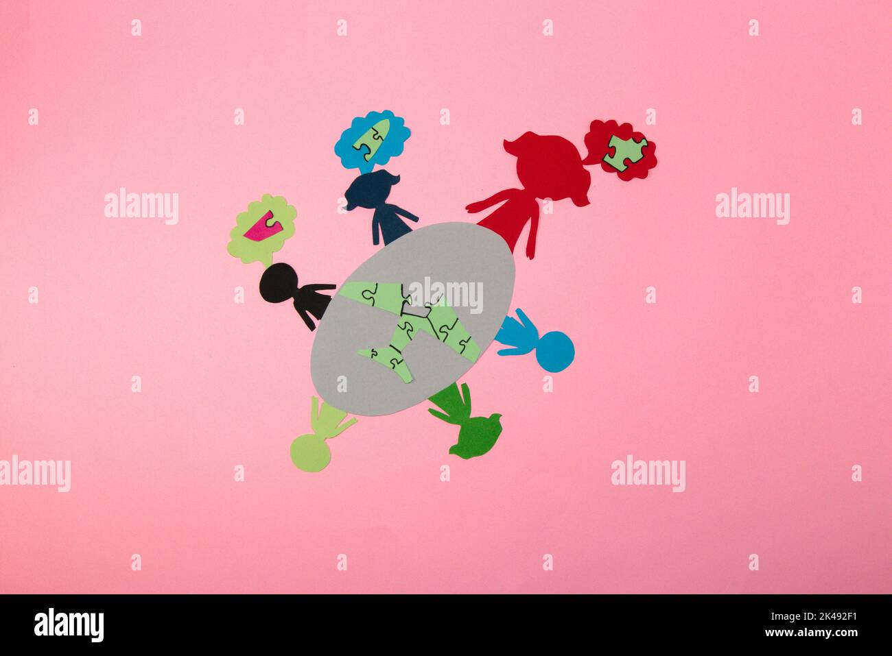 team and leader together develop a new project, businesswoman, creative ...