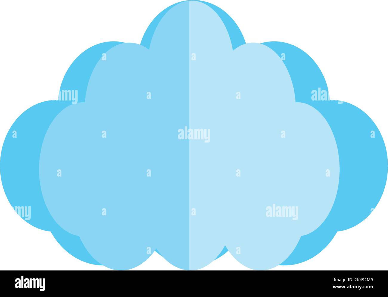 cloud paper art Stock Vector Image & Art - Alamy