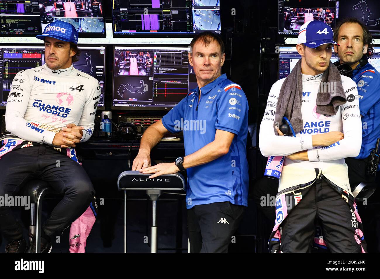 Alpine f1 team ciaron pilbeam hi-res stock photography and images - Alamy