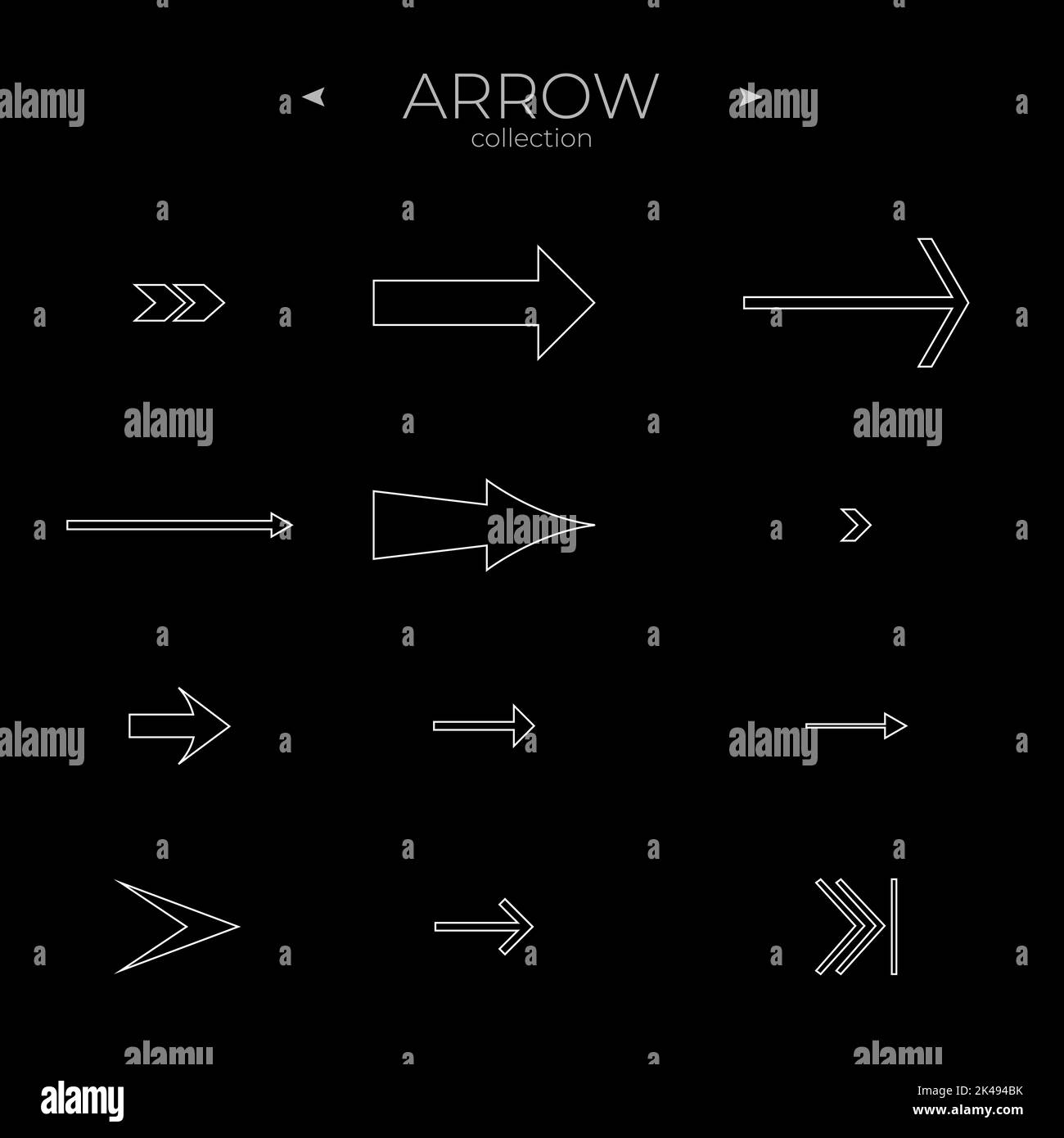 Premium set of arrow line. Line icons collection. Arrow basic UI ... Premium set of arrow line. Line icons collection. Arrow basic UI ...