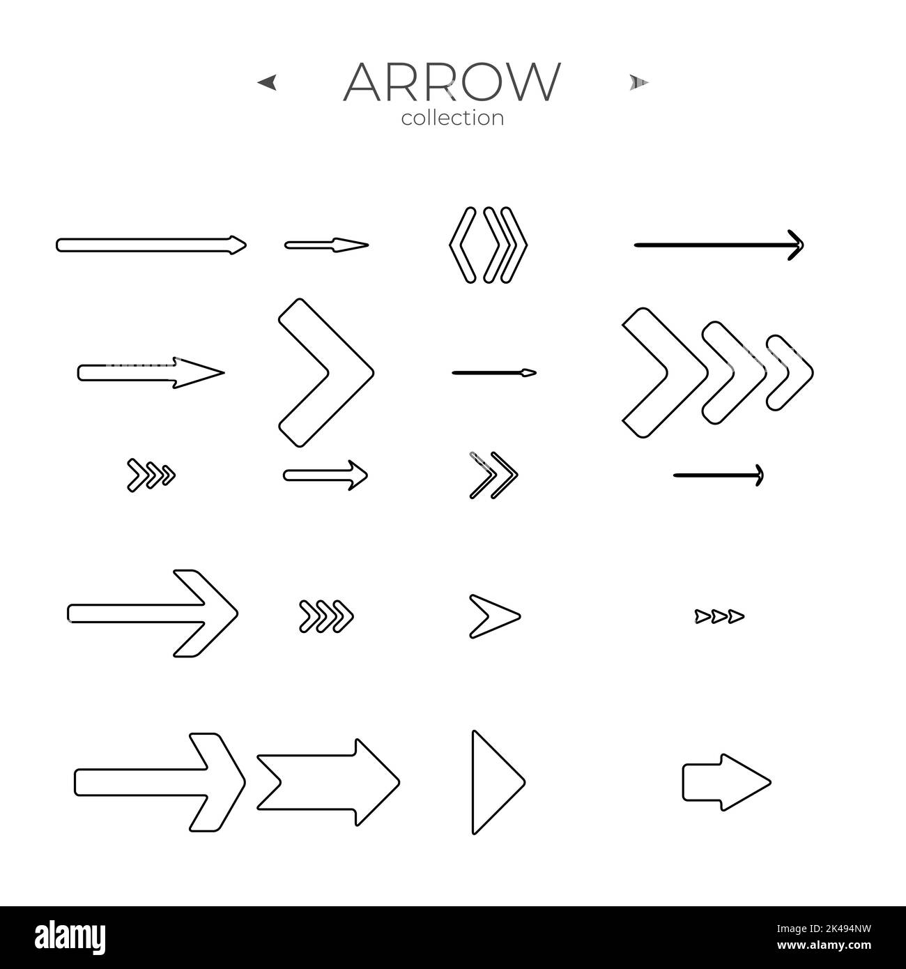 Thin Line Icons. Line icons collection. Thin line style. For Web ...