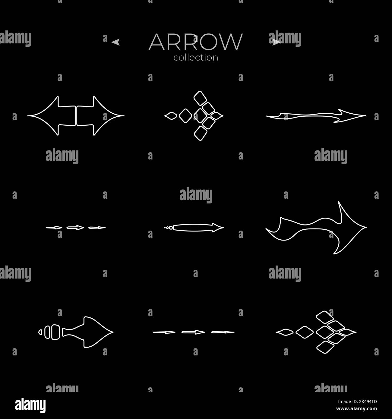 Premium set of arrow line. Universal Arrow icon. Modern vector symbols ... Premium set of arrow line. Universal Arrow icon. Modern vector symbols ...