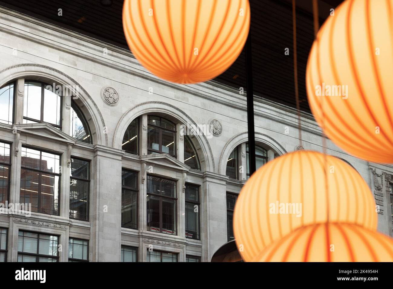 Arcade Food Hall, in the Centre Point building, housing multiple mini ...