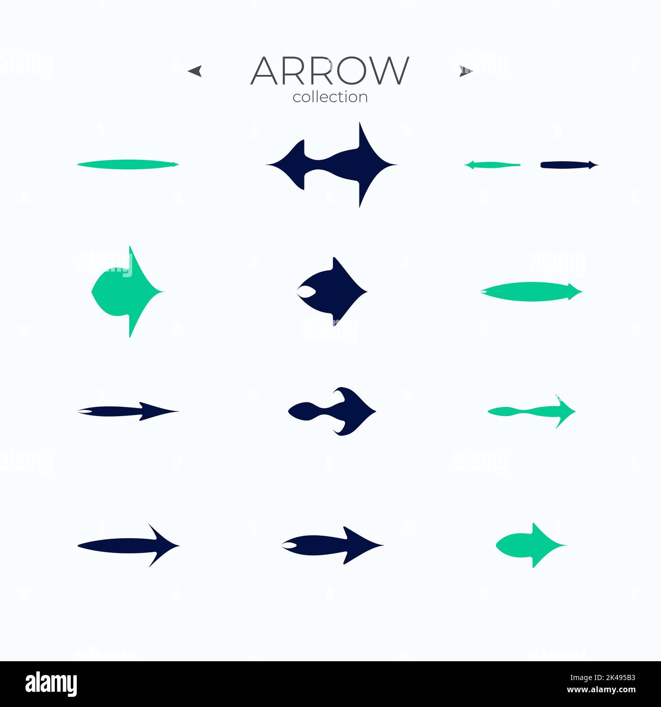 Premium set of arrow line. Universal Arrow icon. Trendy line style ... Premium set of arrow line. Universal Arrow icon. Trendy line style ...