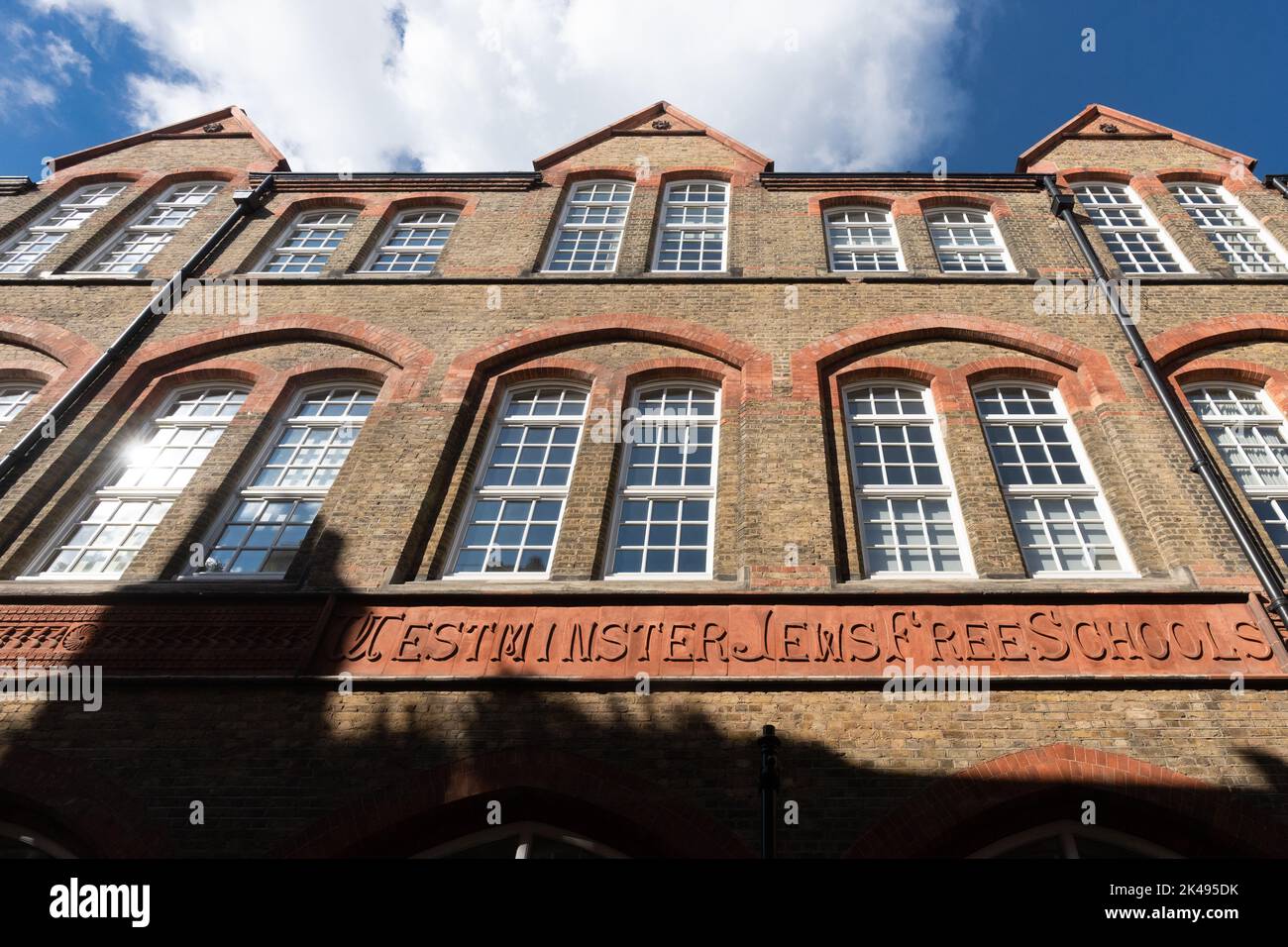 Westminster Jews Free School, Hanway Place, Tottenham Court Road ...