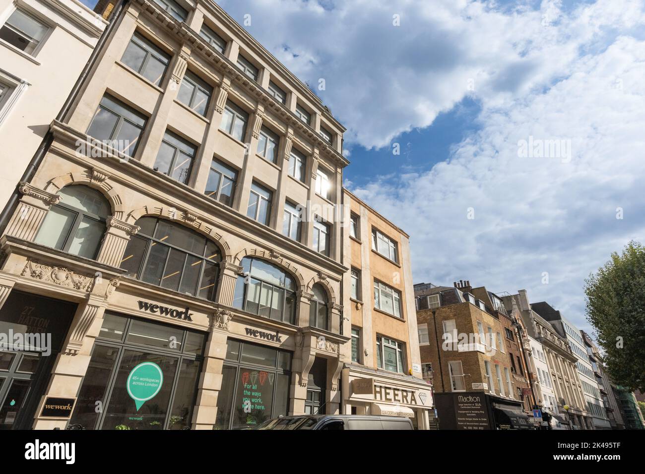 Hatton Garden, Camden, London Stock Photo - Alamy