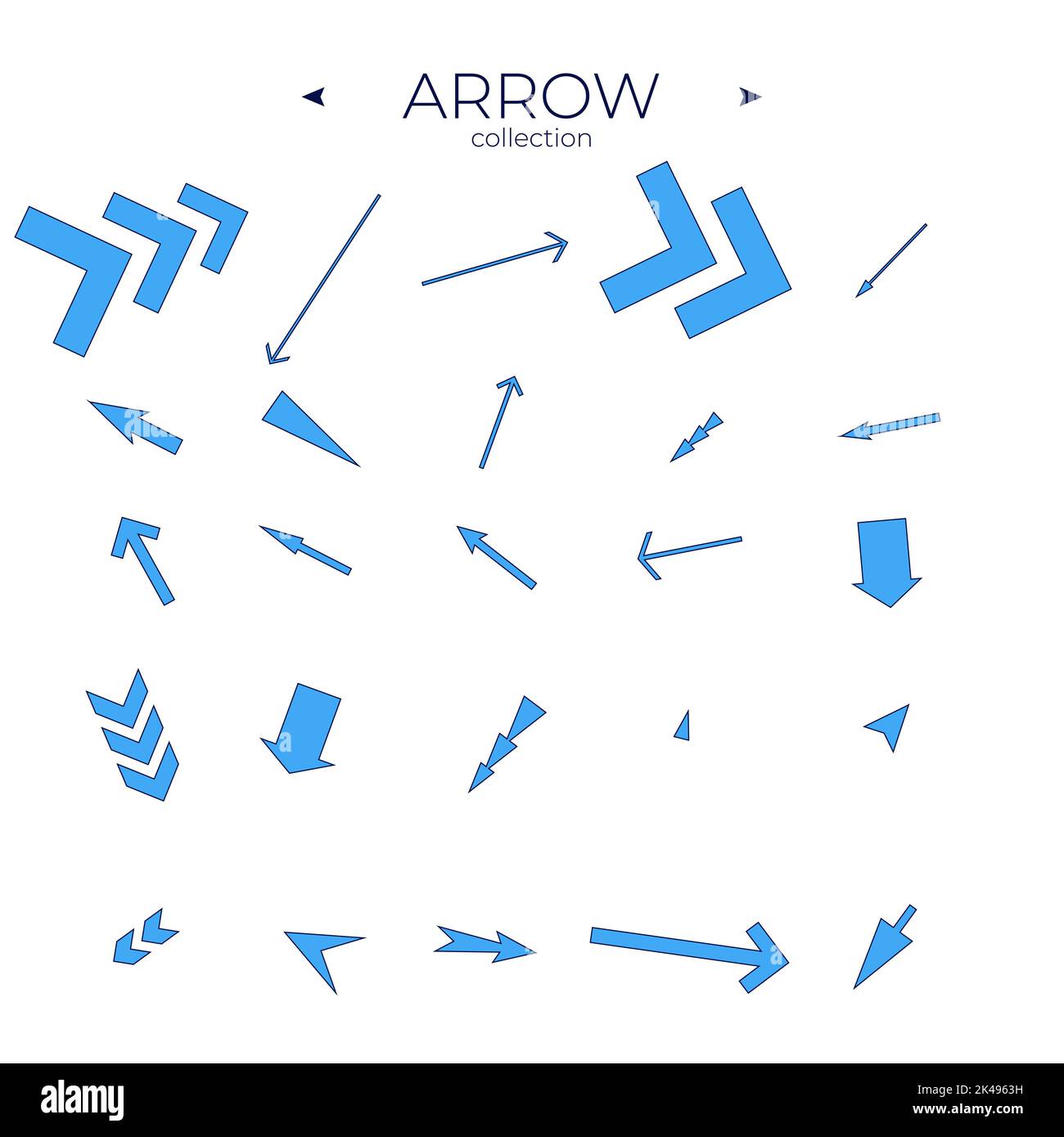 Set of colour arrows. Arrows colorful set. Direction arrows. Symbol set ... Set of colour arrows. Arrows colorful set. Direction arrows. Symbol set ...
