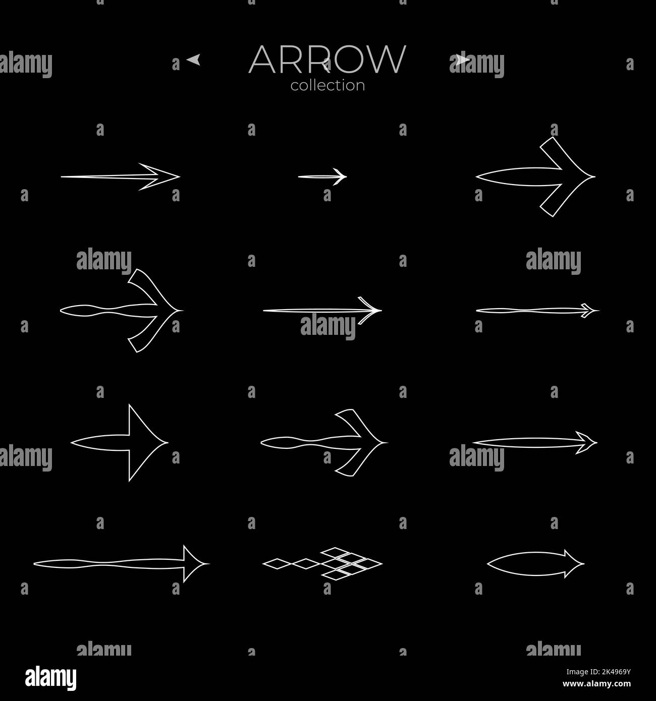 Line Arrow icon set. Universal Arrow icon. Arrow basic UI elements ... Line Arrow icon set. Universal Arrow icon. Arrow basic UI elements ...