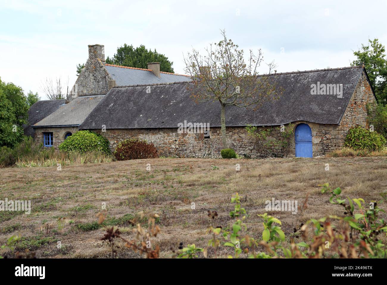Traditional farm house and buildings at Pen Hap, Ile aux Moines ...