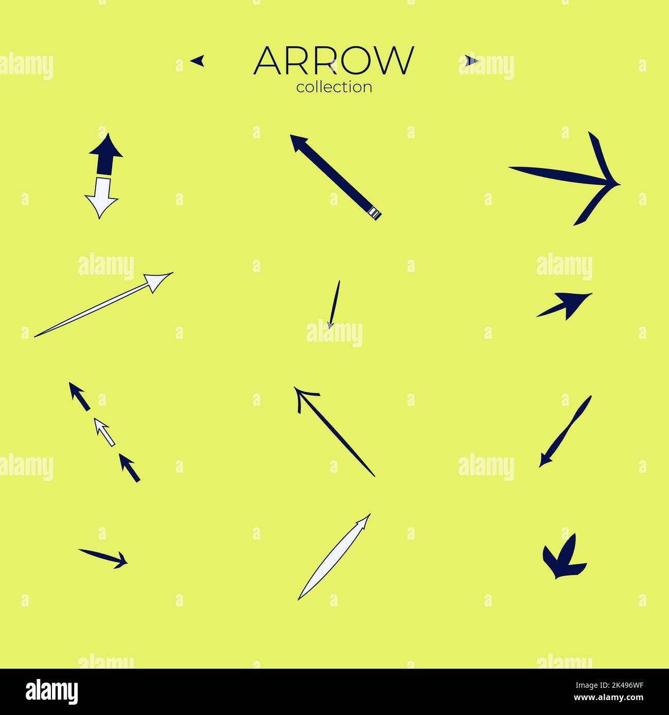 Colorful arrows. Arrows colorful set. Arrow logo concept. For website ...