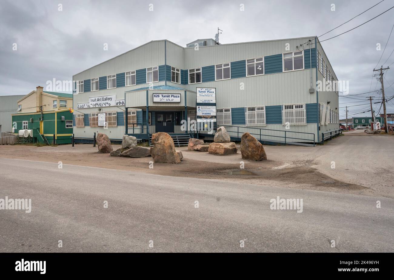 Iqaluit, Nunavut, Canada – September 05, 2022: Exterior view of the ...