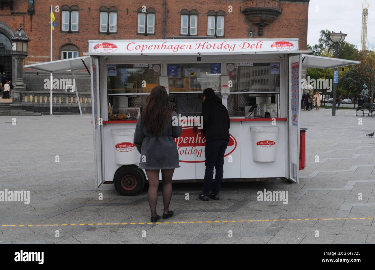 Copenhagen hotdog deli van hi-res stock photography and images - Alamy