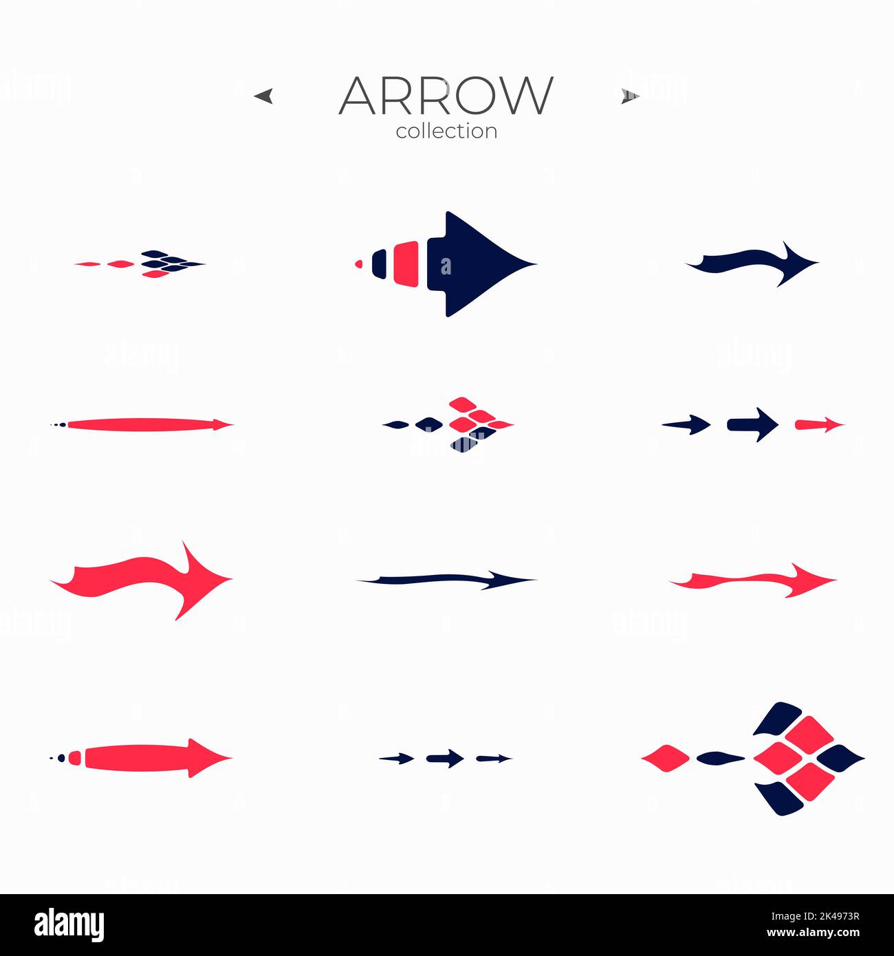 Smooth Line Icons. Universal Arrow icon. Trendy line style. For Apps. Vector Stock Vector Image ...