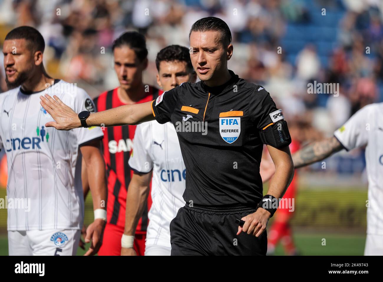 Istanbul, Turkey. 01st Oct, 2022. ISTANBUL, TURKEY - OCTOBER 1: Referee ...