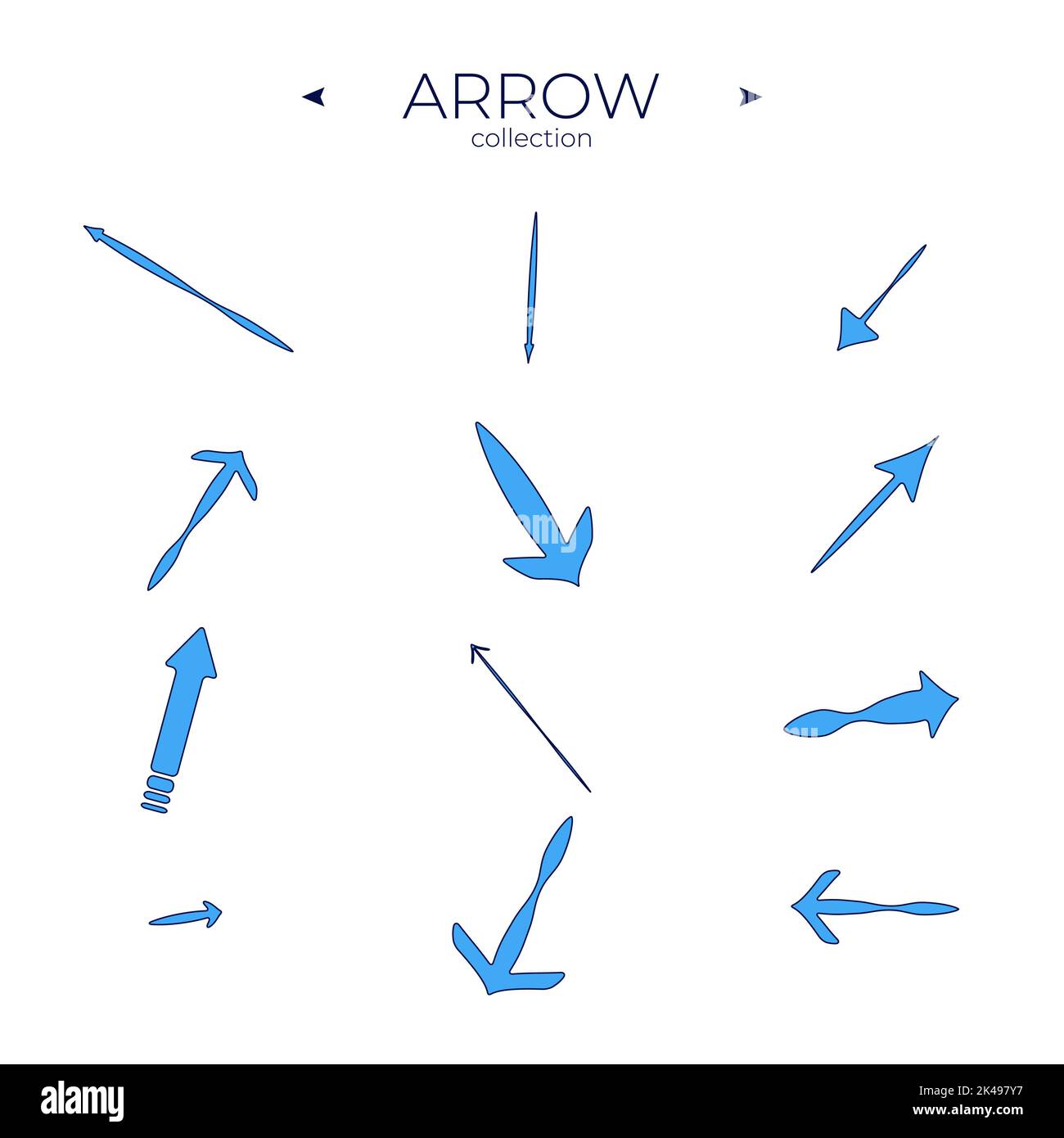 Set of colour arrows. Arrows vector collection. Arrow logo concept ... Set of colour arrows. Arrows vector collection. Arrow logo concept ...