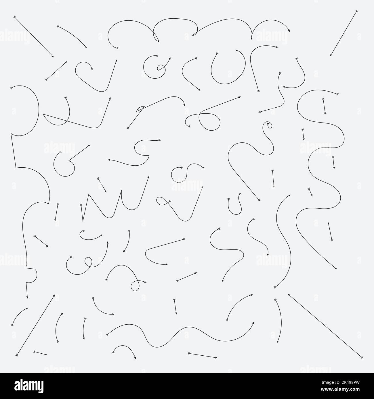 Grunge arrows vector set . Infographic elements isolated on background ...