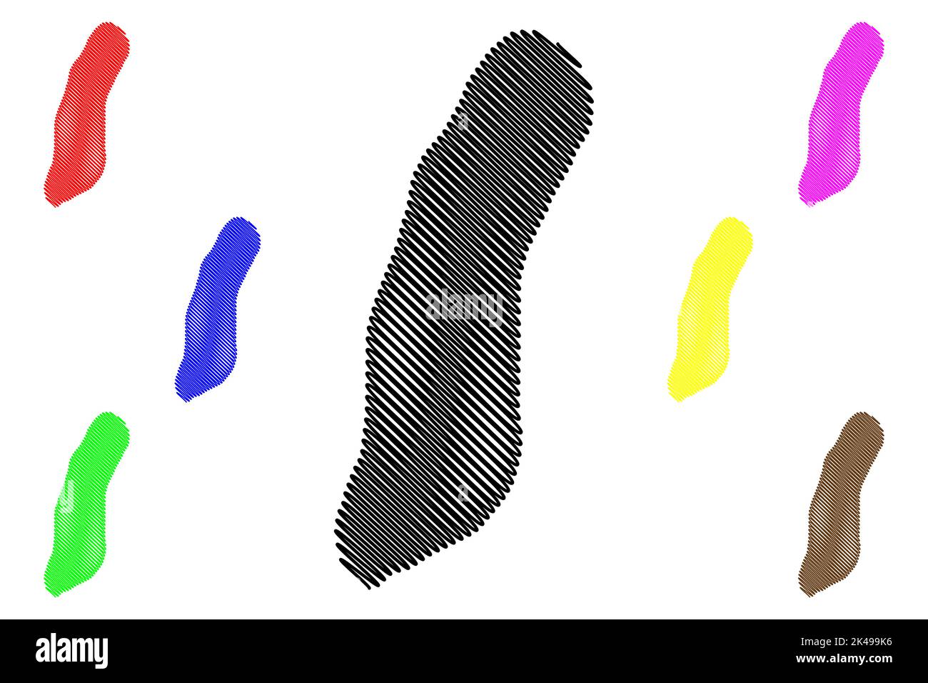 Bunce island map Stock Vector Images - Alamy