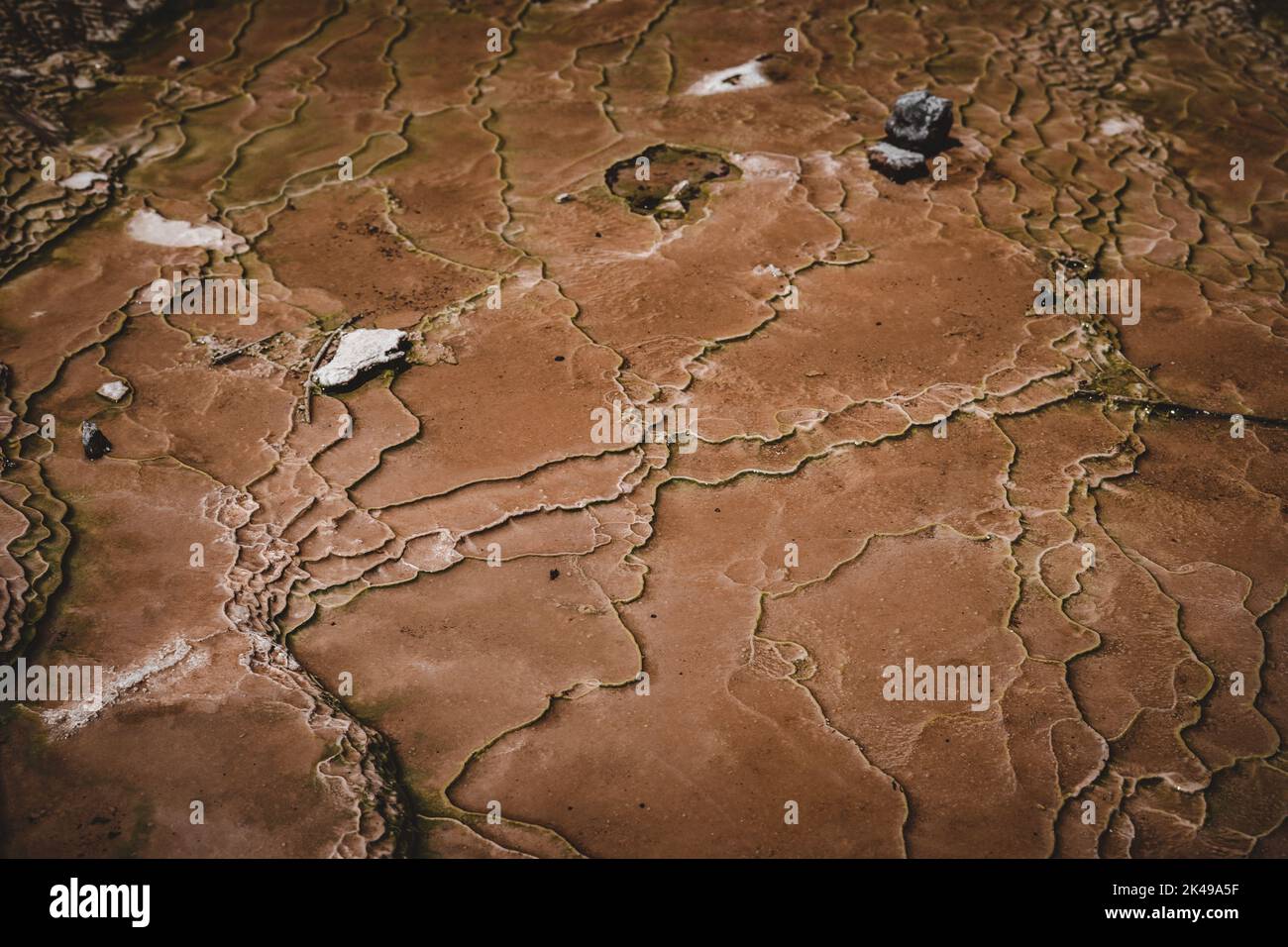 Erosion cracks in rock hi-res stock photography and images - Alamy