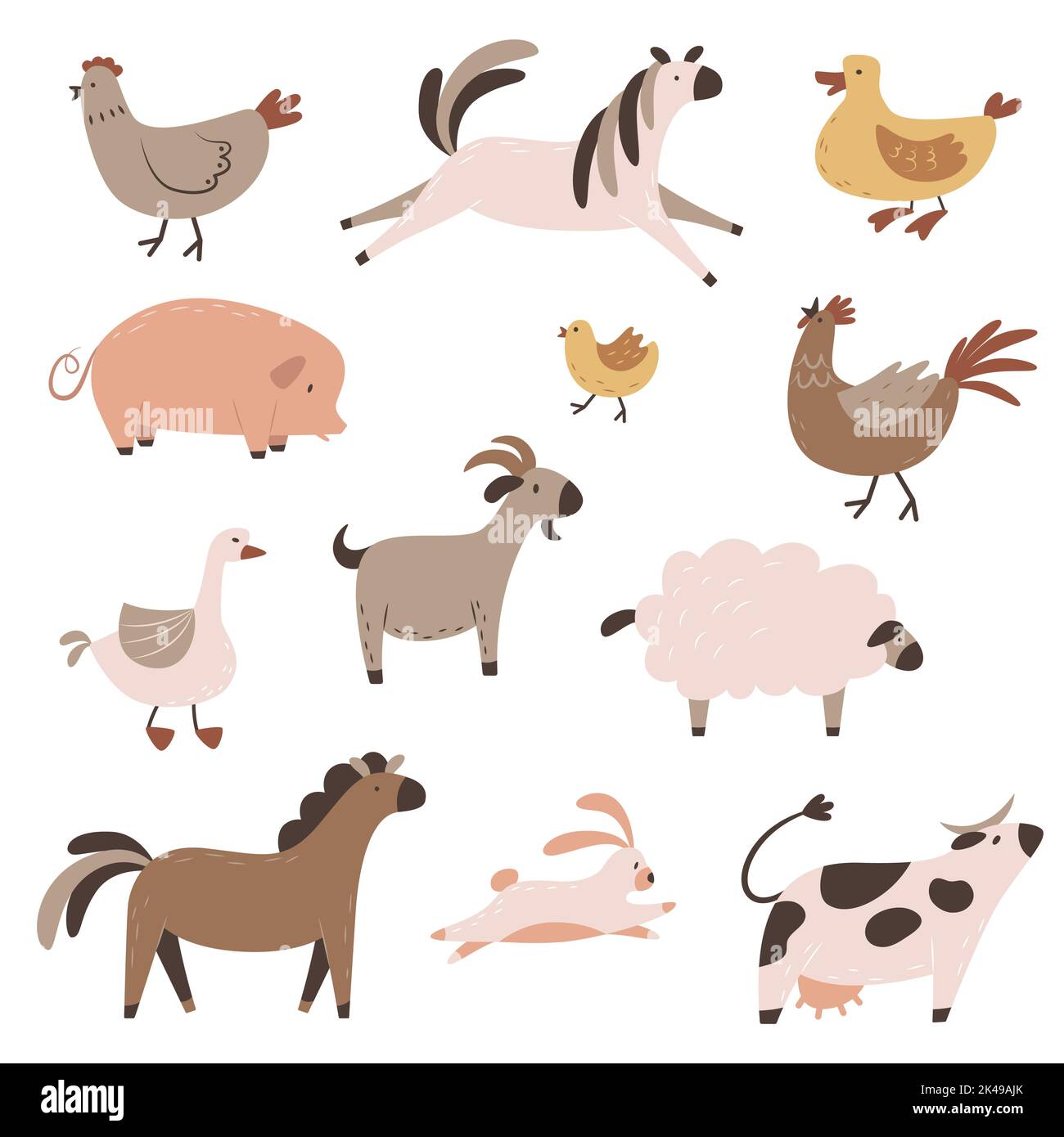 Simple Animal Clip Art