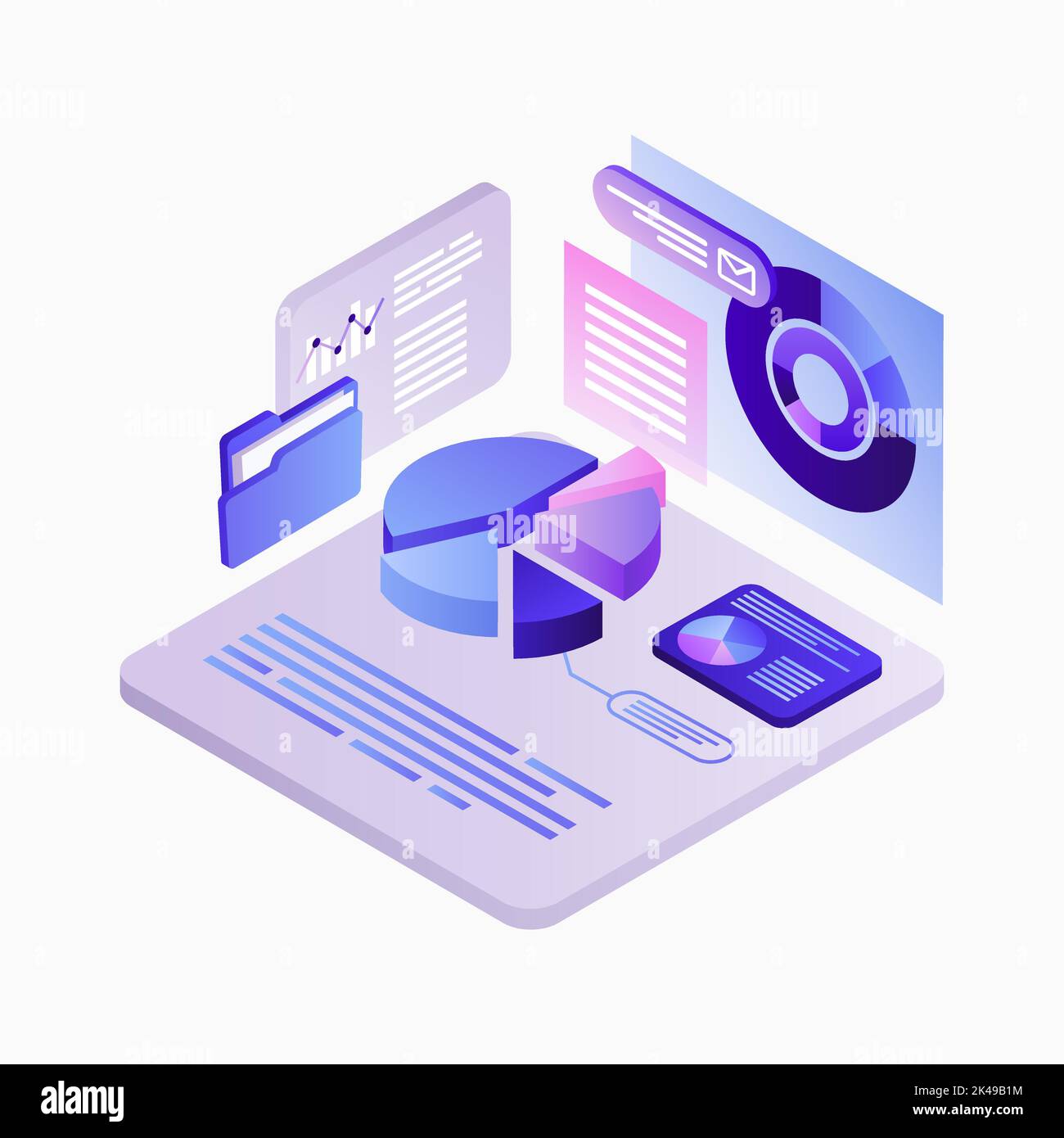 Professional Data Analytics Illustration. Data Analyse. Diagram ... Professional Data Analytics Illustration. Data Analyse. Diagram ...