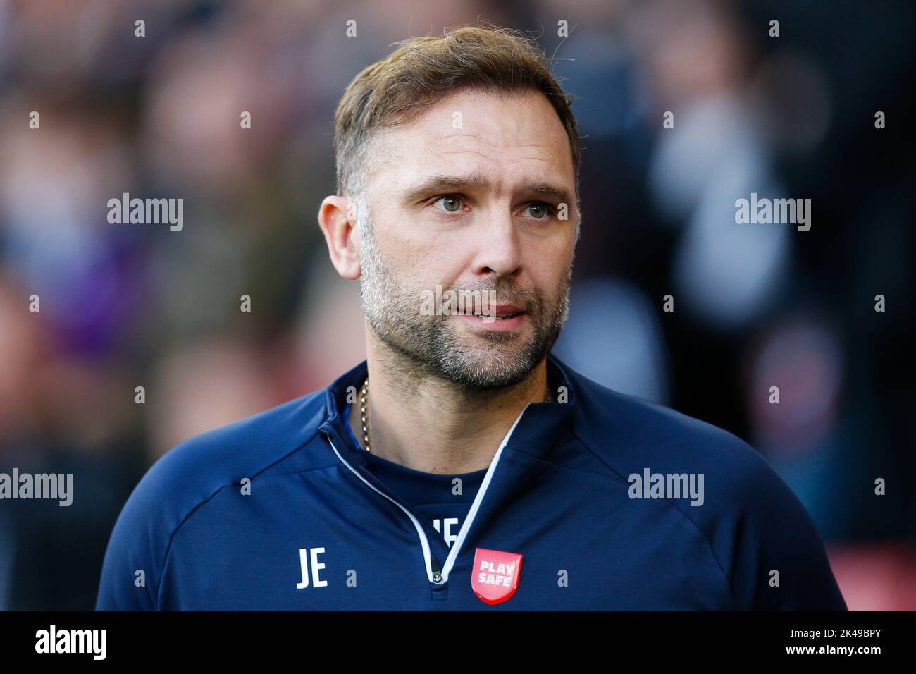 John Eustace manager of Birmingham City during the Sky Bet Championship ...