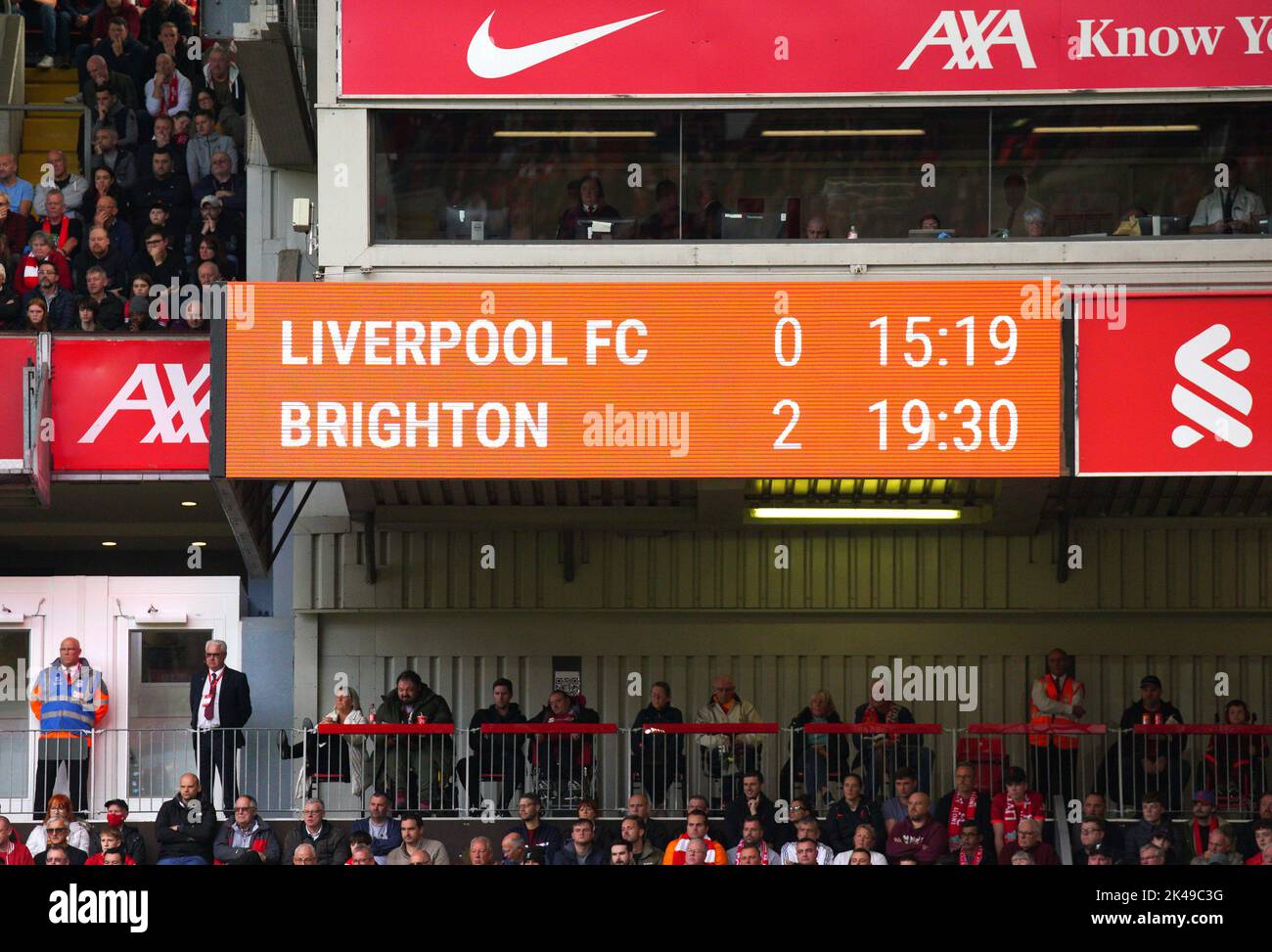 Scoreboard 1 0 hi-res stock photography and images - Alamy