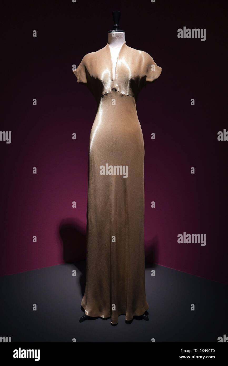 Madrid, Spain. 01st Oct, 2022. Night dress is displayed during the ...