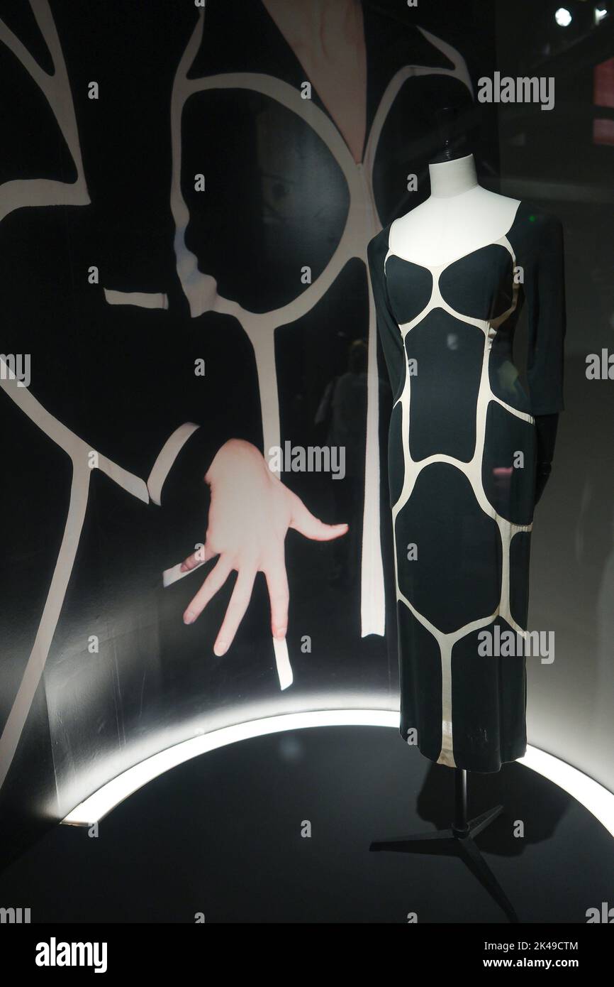 Madrid, Spain. 01st Oct, 2022. Night dress is displayed during the ...