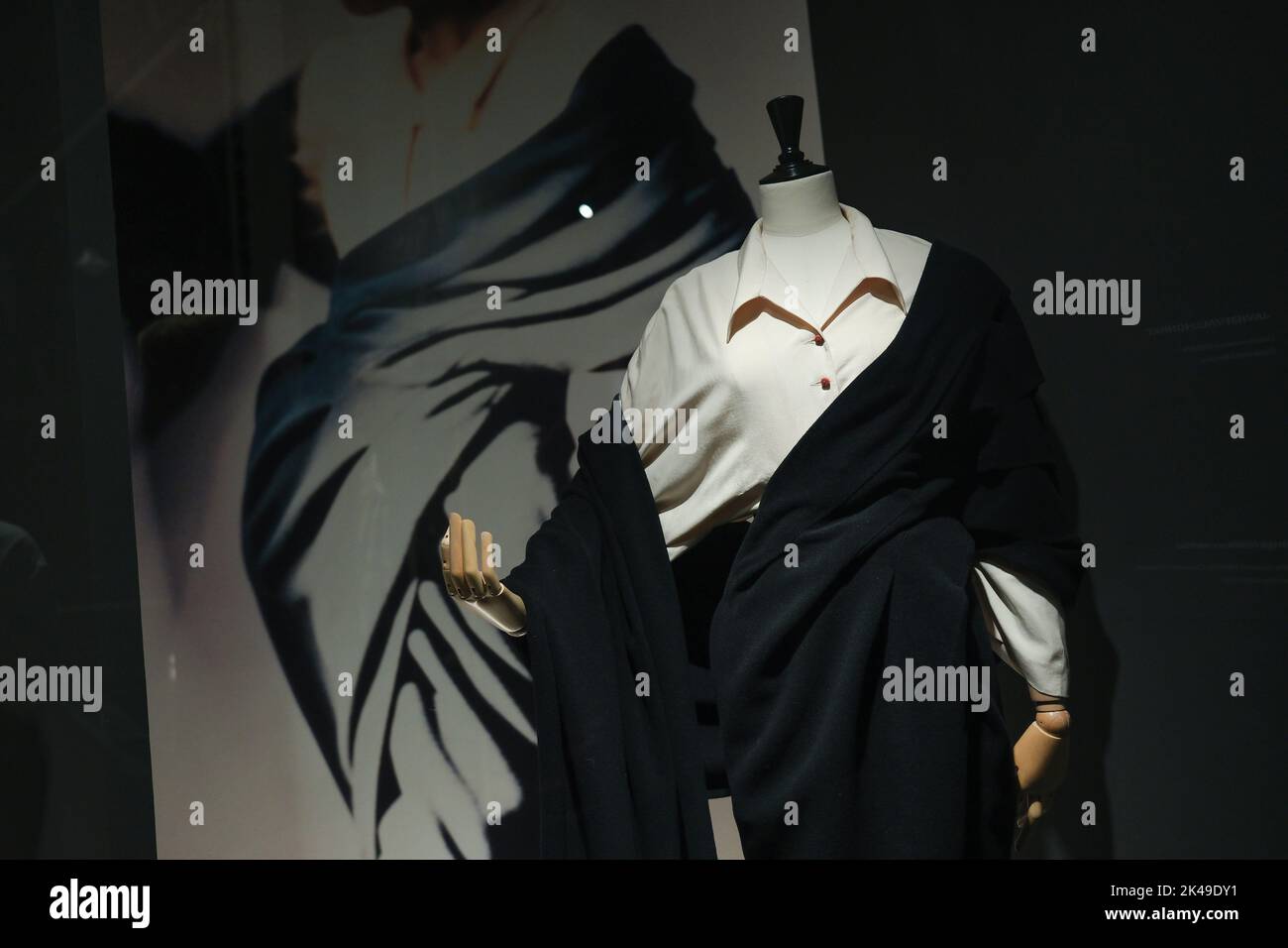 Night dress is displayed during the exhibition "Sybilla. The invisible ...