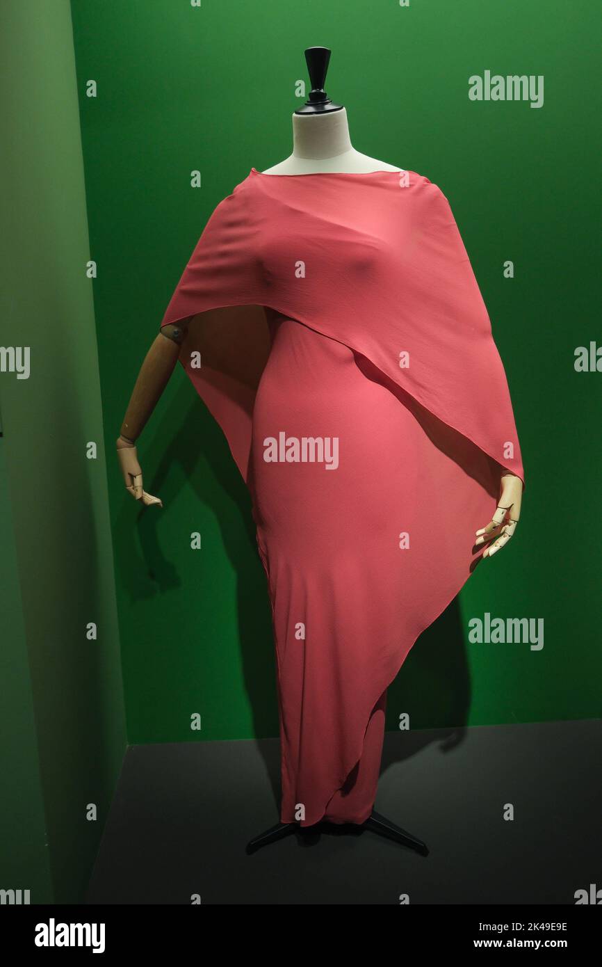 Night dress is displayed during the exhibition "Sybilla. The invisible ...