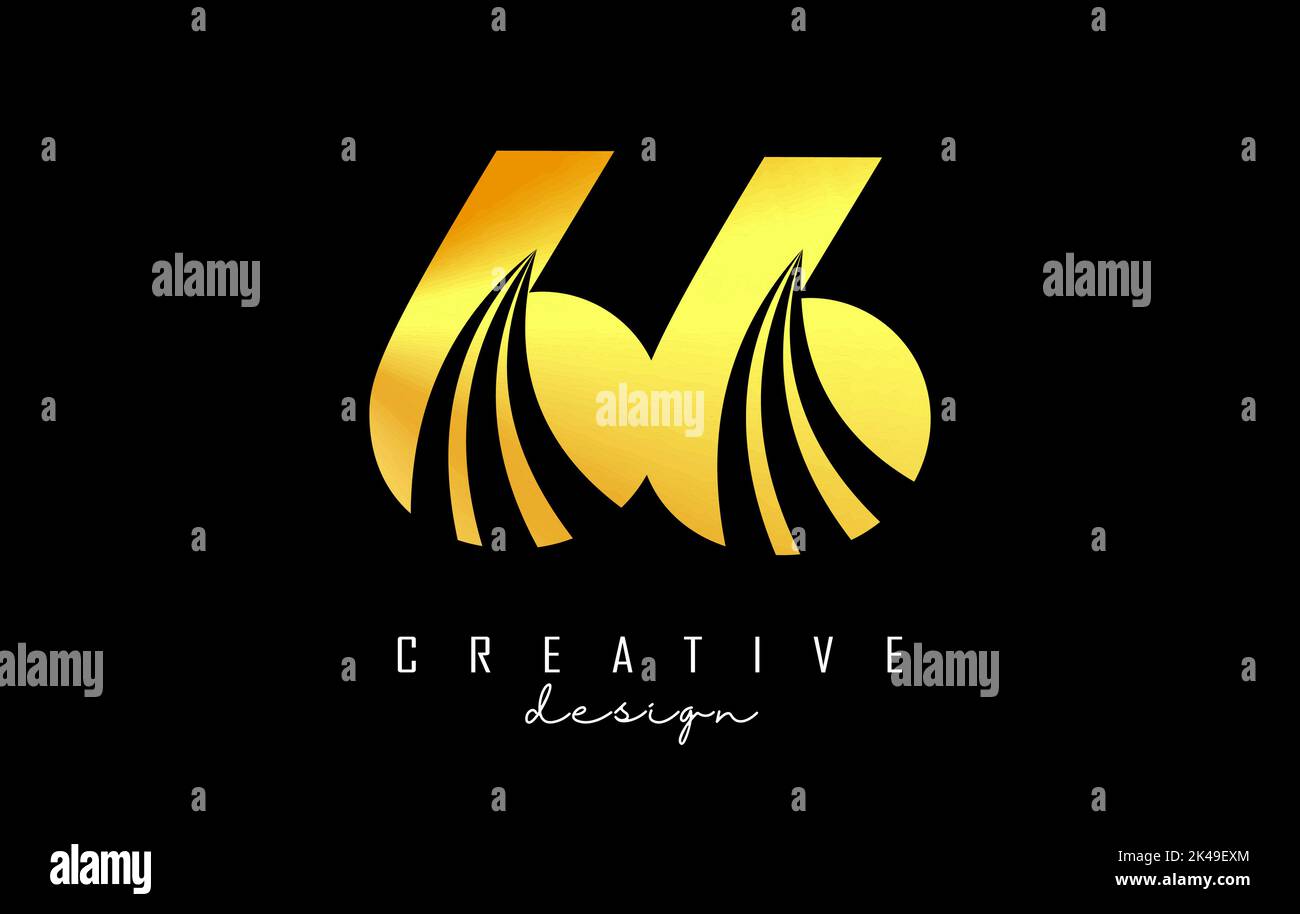 Golden Creative number 365 logo with leading lines and road concept ...