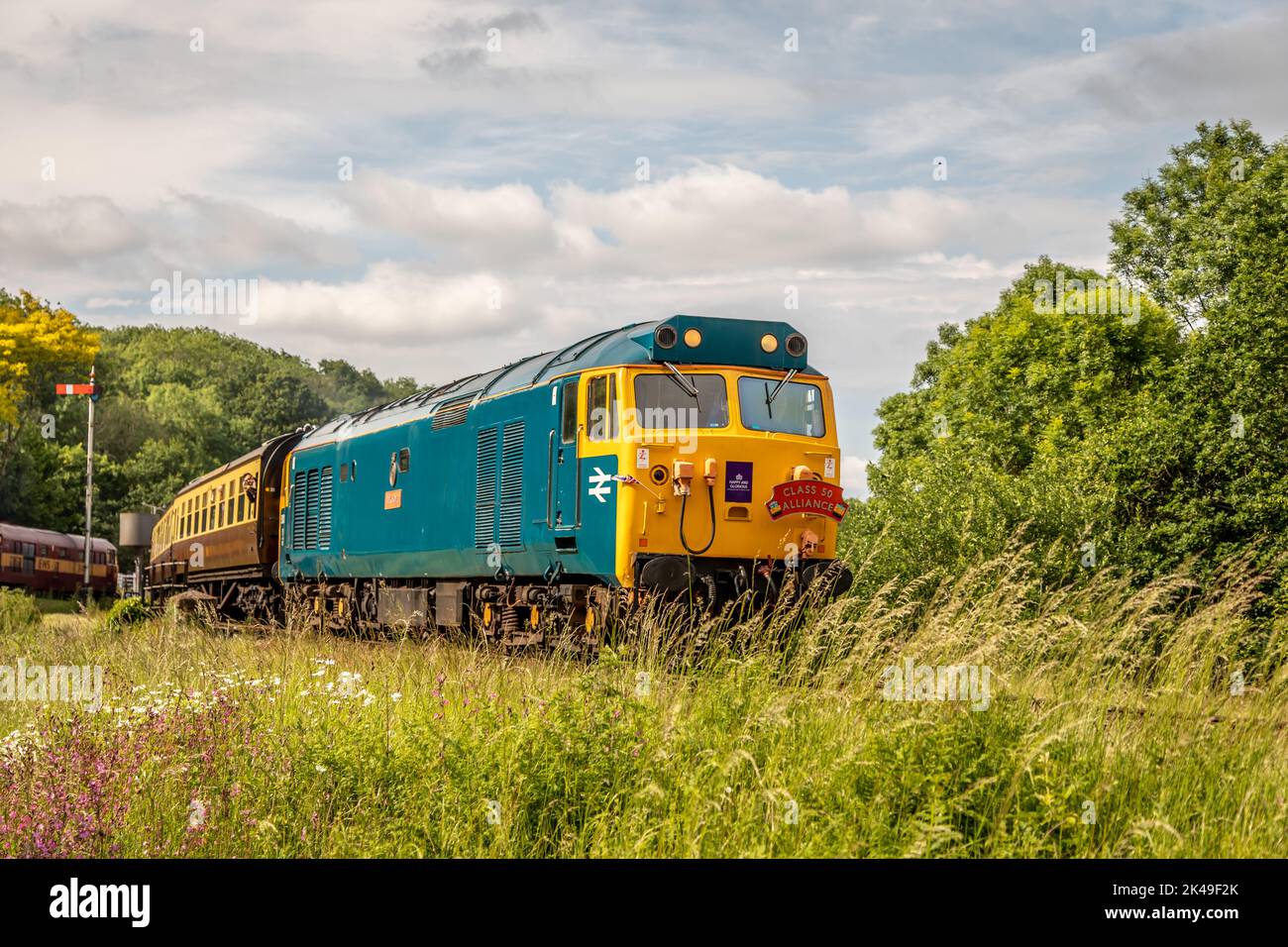 Br class 50 hi-res stock photography and images - Alamy