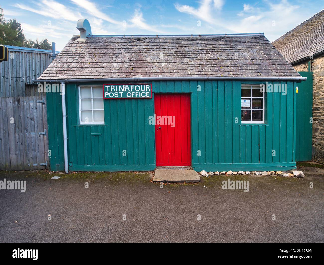 Trinafour Post Office, Atholl Country Life Museum, Blair Atholl ...