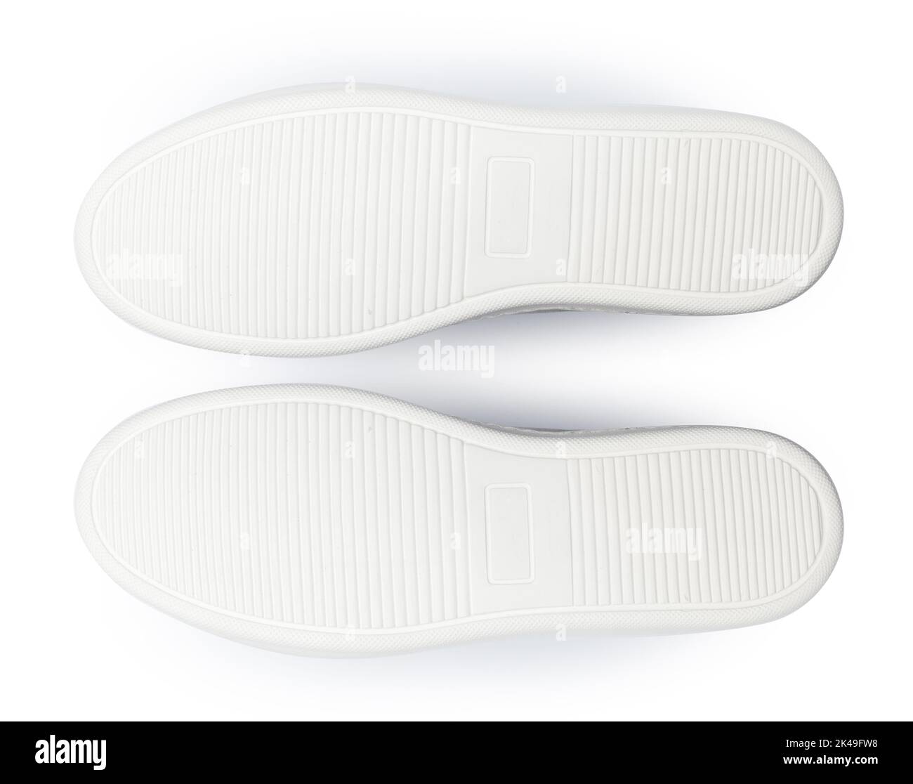 Bottom of shoes, isolated on white background Stock Photo - Alamy