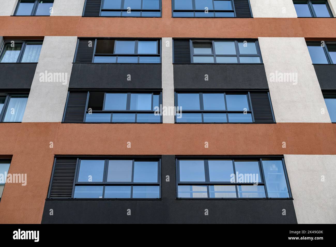 EU Modern european complex of apartment buildings. And outdoor ...