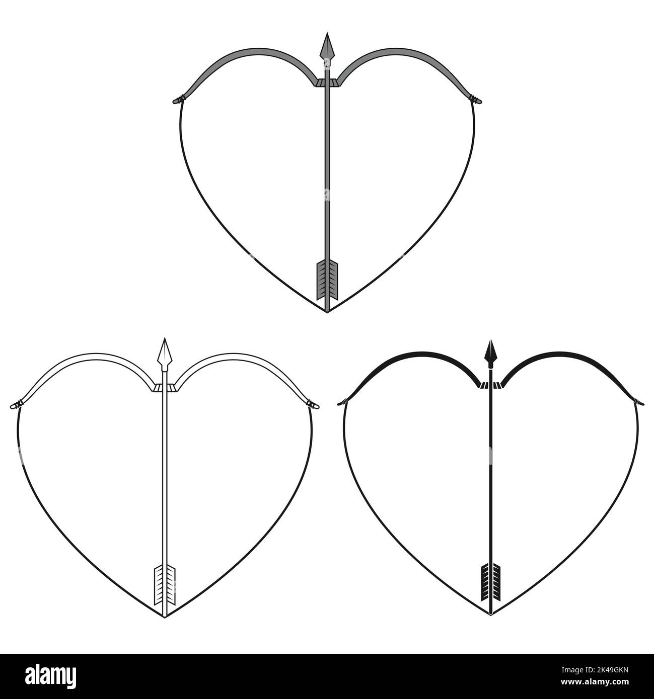 Heart Bow And Arrow