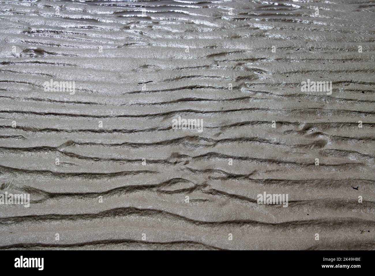 Wet abstract sand pattern for background Stock Photo - Alamy