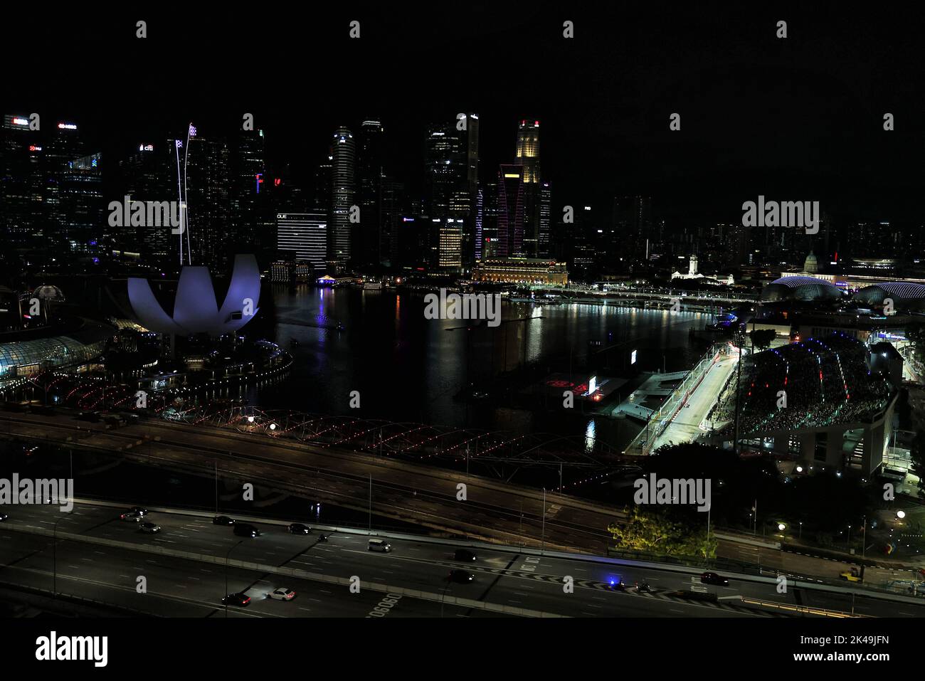 Singapore. 01st Oct, 2022. Charles Leclerc (MON) Ferrari F1-75 ...