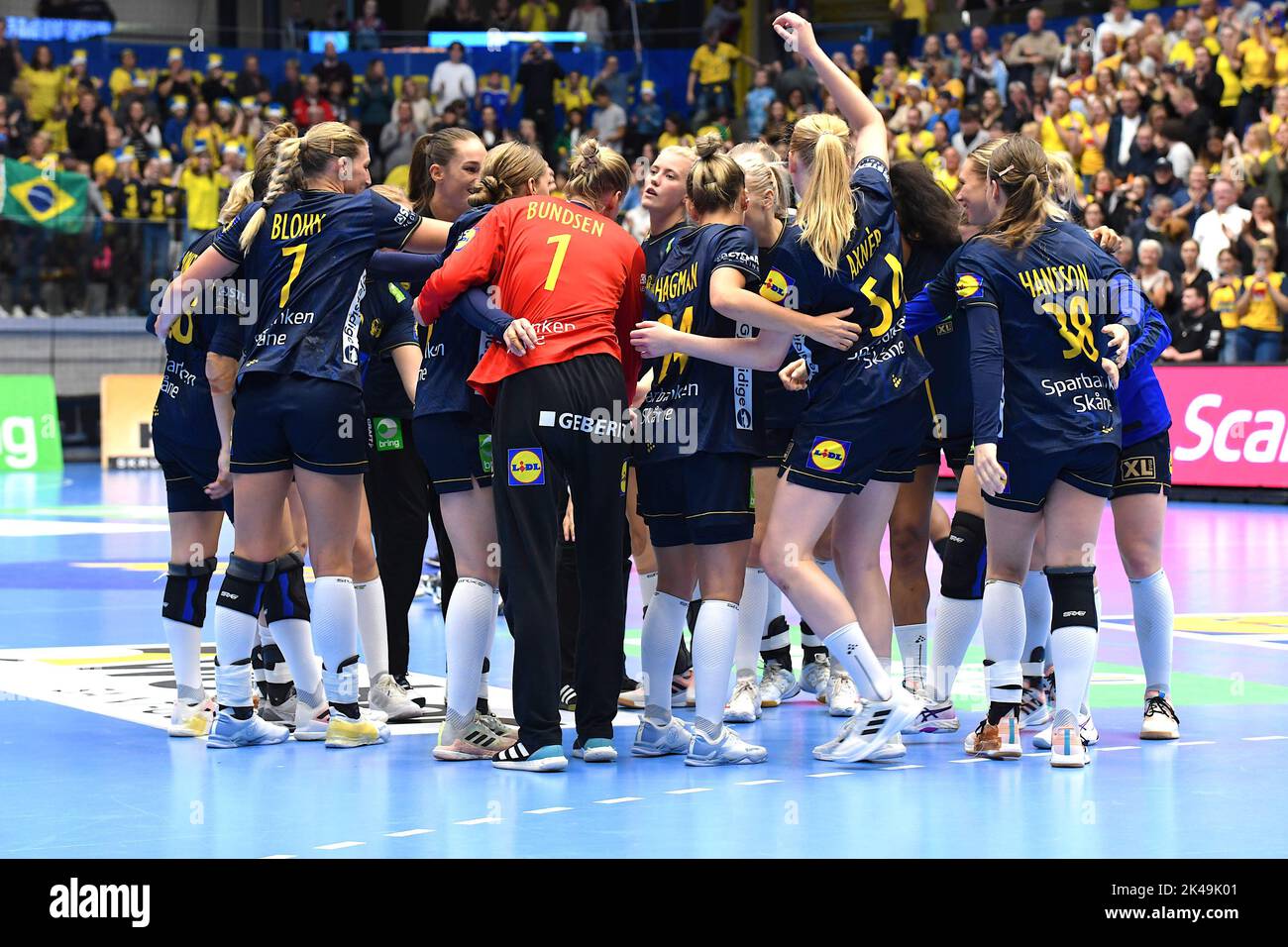 Eskilstuna, Sweden. 01st Oct, 2022. Stiga Sports Arena, Eskilstuna ...