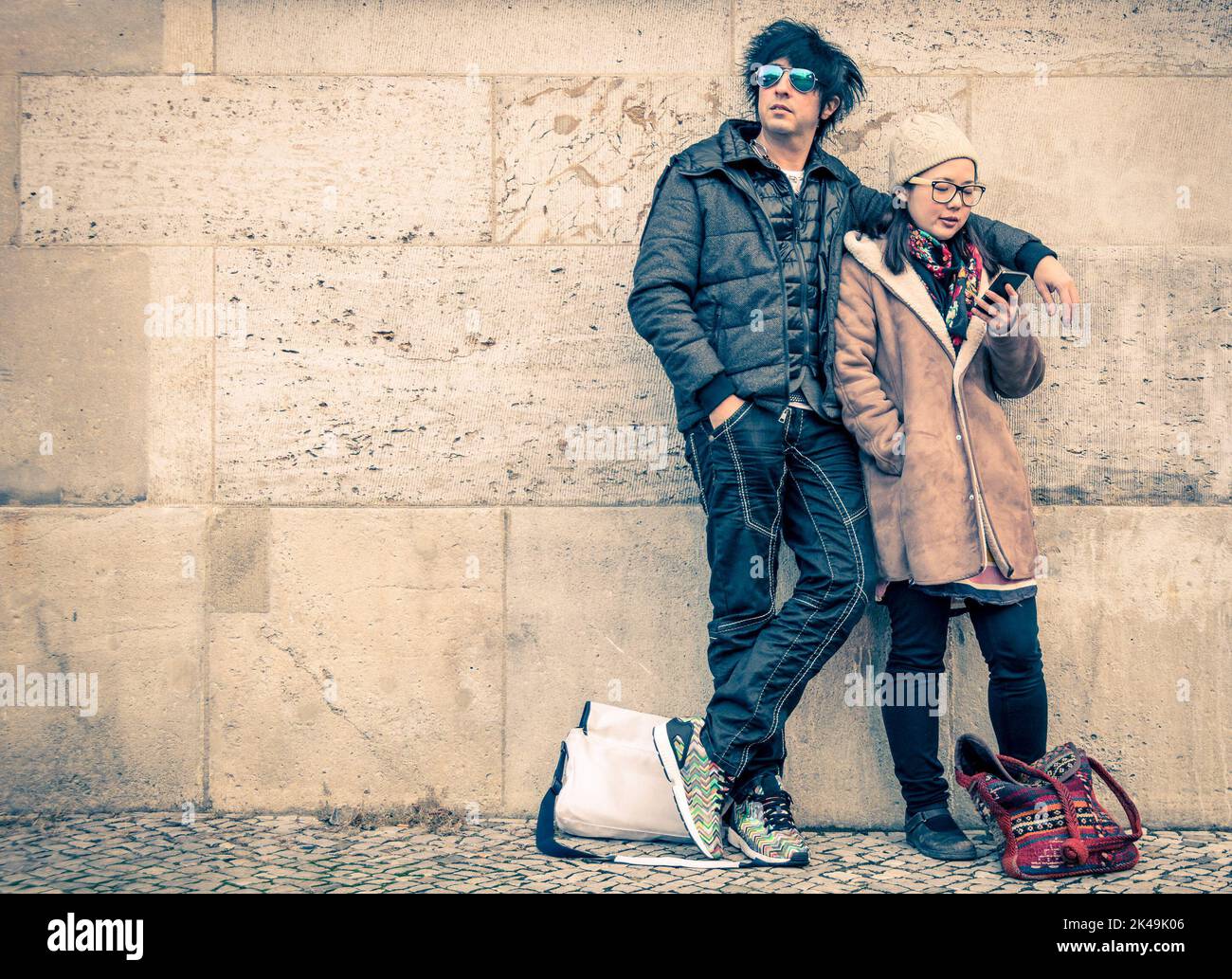 Disinterest multi ethnic hi-res stock photography and images - Alamy