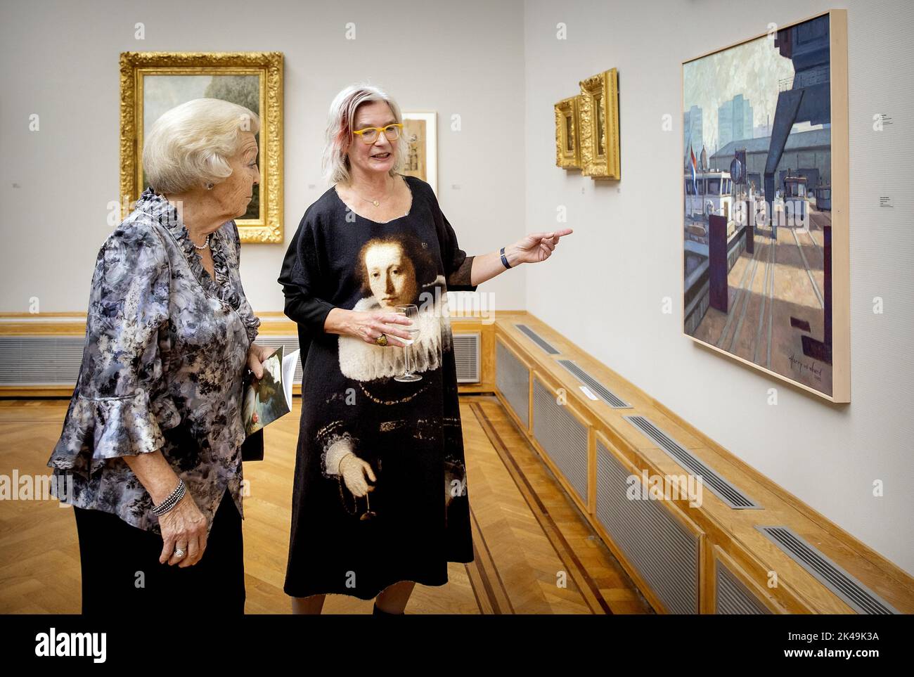 2022-10-01 16:40:50 THE HAGUE - Princess Beatrix during the opening of ...