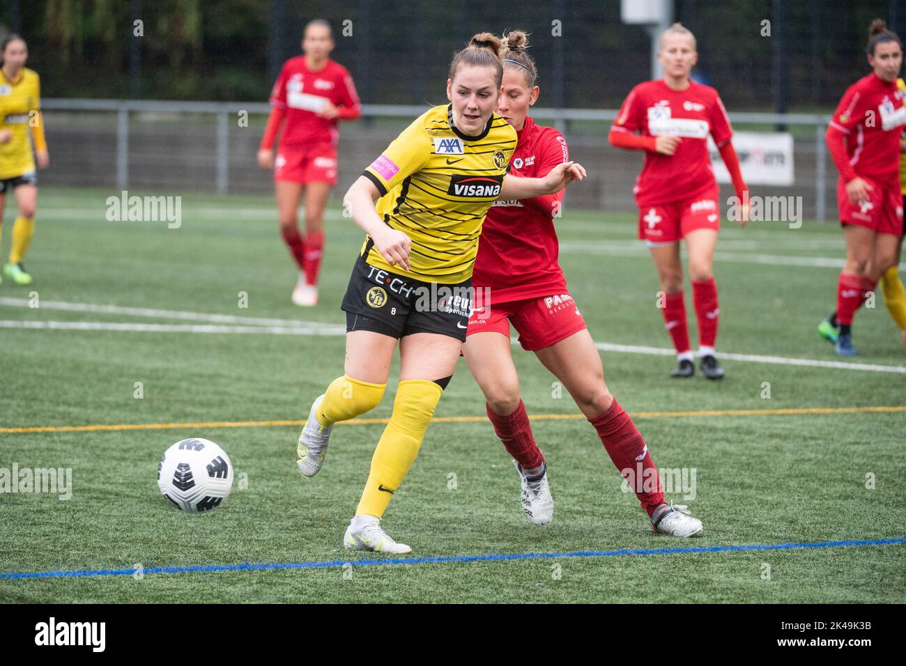October 1st, 2022, Wyler, Wyler artificial turf field, Axa Women's ...