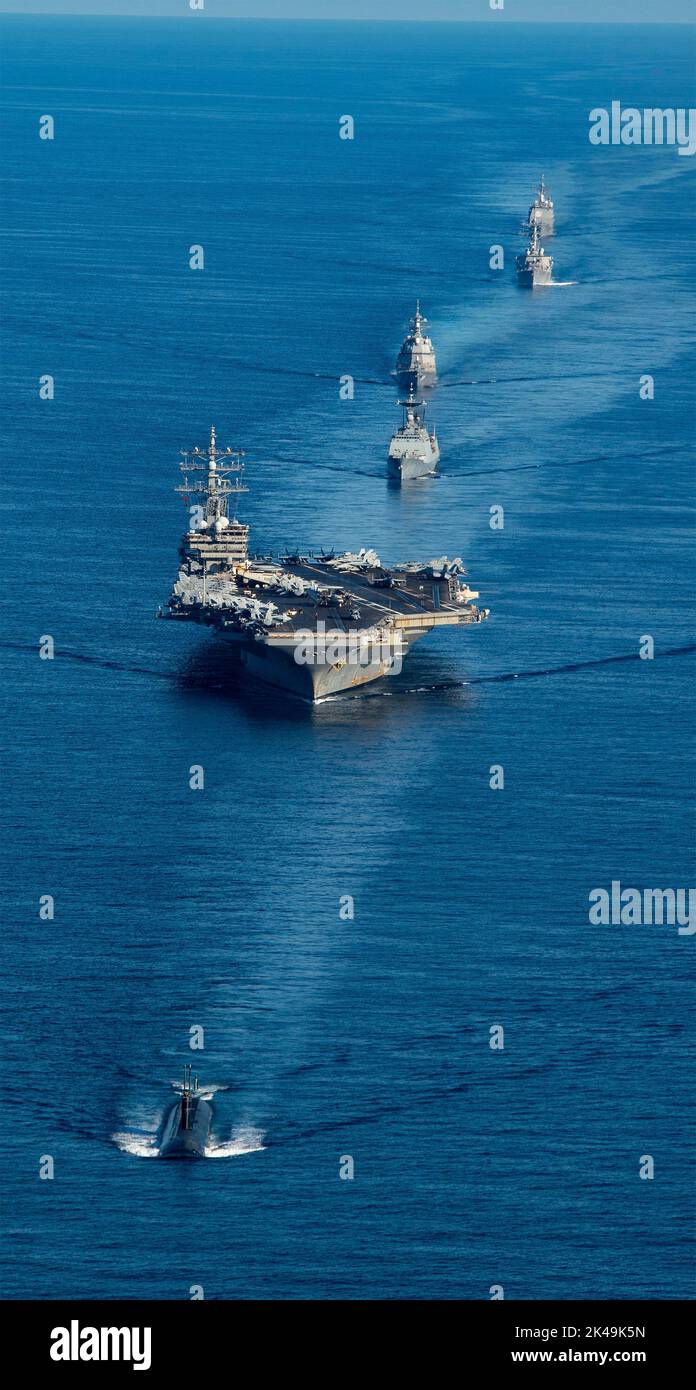 Busan, South Korea. 30 September, 2022. A U.S. Navy Los Angeles-class ...