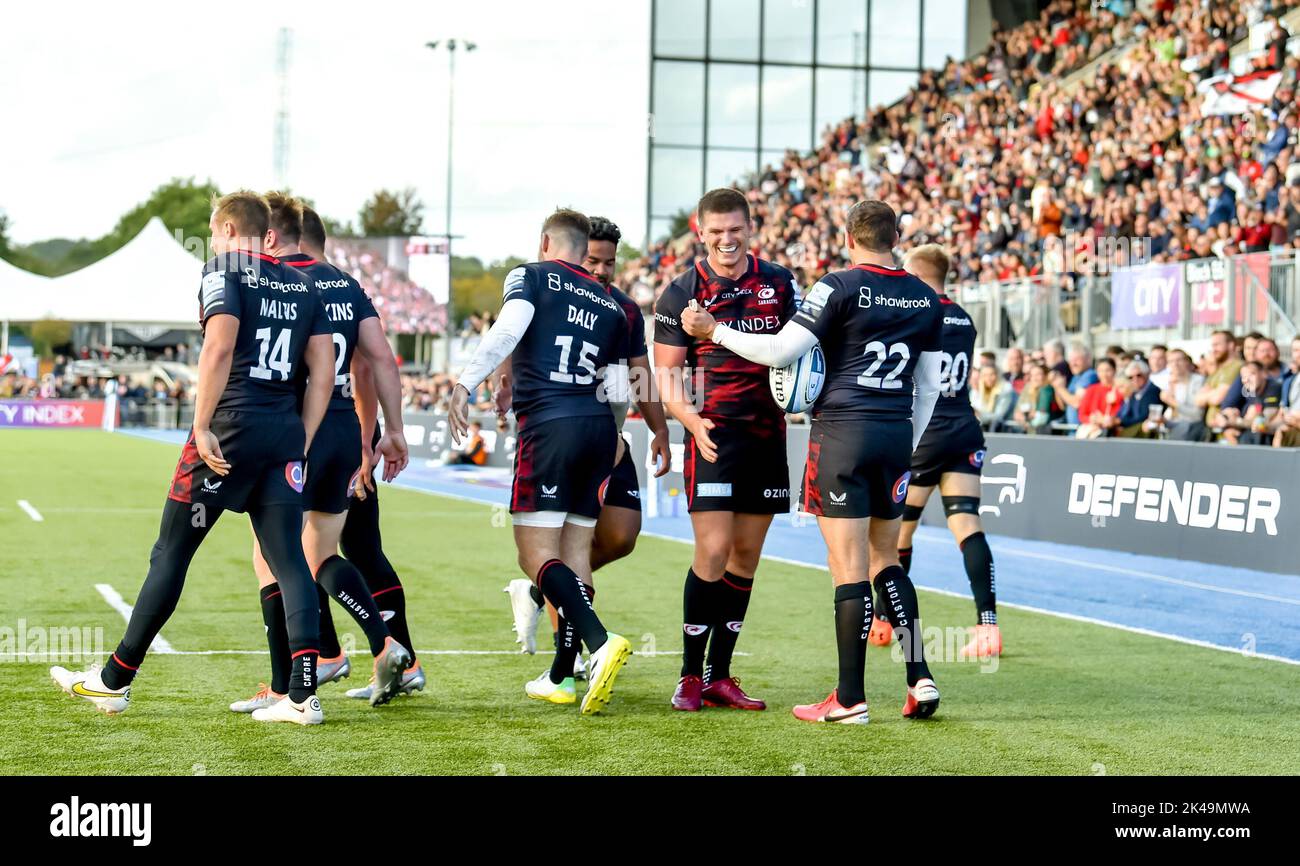 Elliot daly saracens 2022 hi-res stock photography and images - Alamy