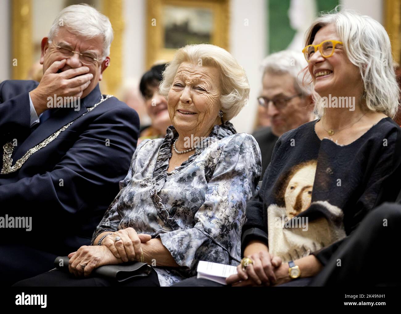 2022-10-01 16:12:05 THE HAGUE - Princess Beatrix during the opening of ...