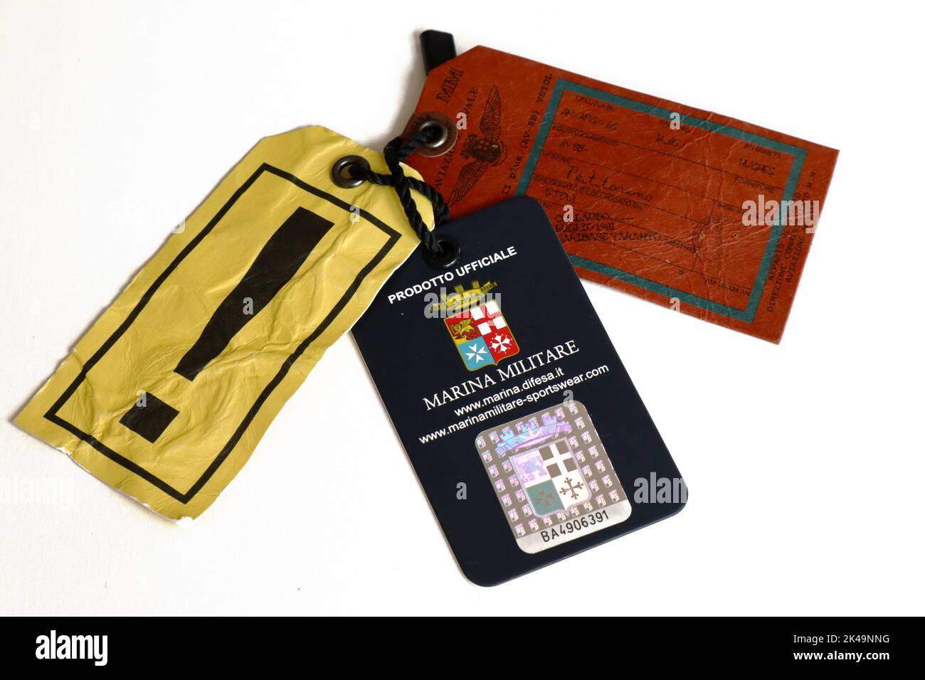 Tags of MARINA MILITARE clothing. MARINA MILITARE is an Italian brand ...